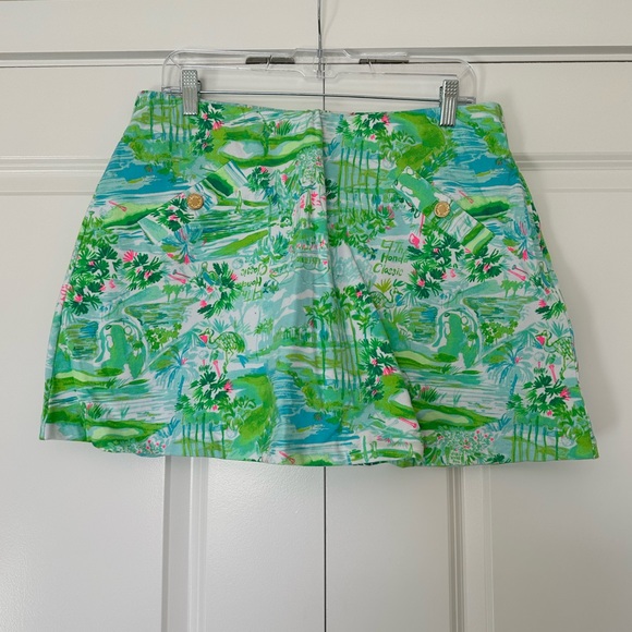 Lilly Pulitzer | Shorts | Nwt Lilly Pulitzer Madison Skort Seasalt Blue ...